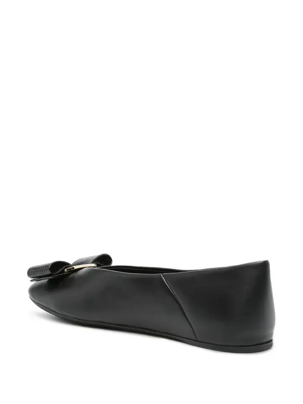FERRAGAMO Nappa Leather Vanna Ballerinas