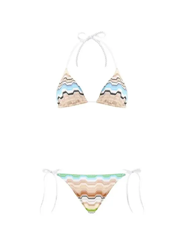 Missoni Zigzag Triangle Bikini - Multicolor