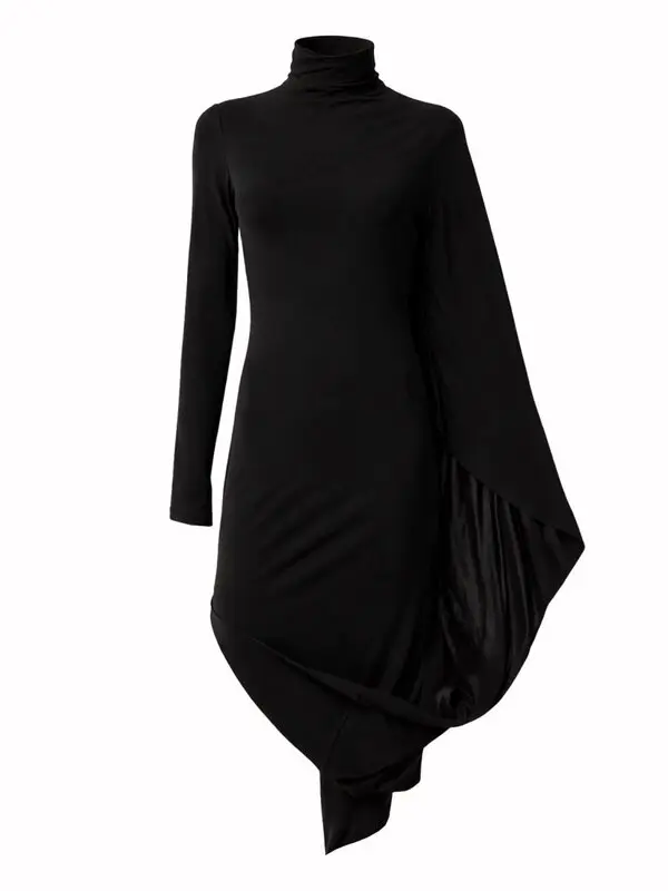Stella McCartney Asymmetrical Dress - Black