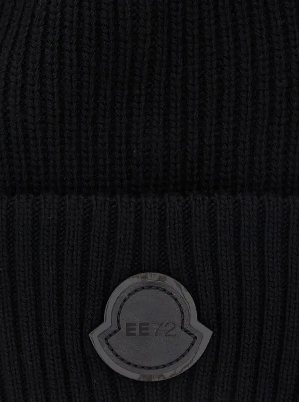 Moncler Ribbed Virgin Wool Beanie - Multicolor