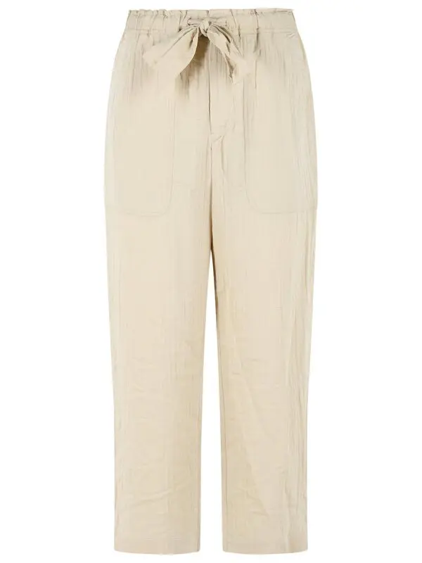 Isabel Marant Étoile Bilna Beige Cotton Blend Pants