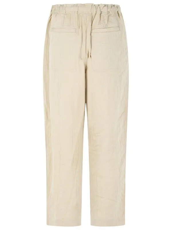 Isabel Marant Étoile Bilna Beige Cotton Blend Pants