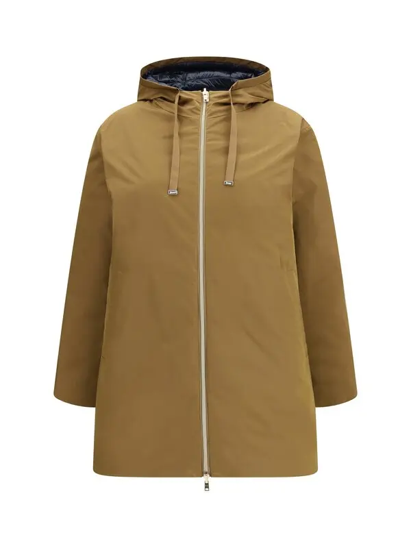 Herno Double-face Down Jacket With Quilted Hood