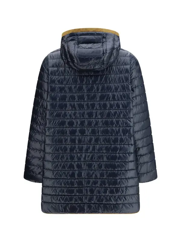 Herno Double-face Down Jacket With Quilted Hood