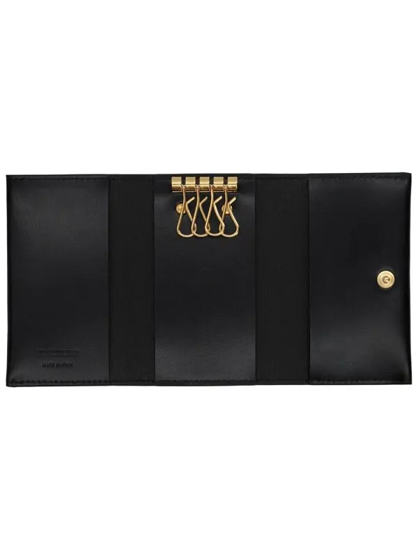 JIL SANDER Leather Keychain Clutch Bag