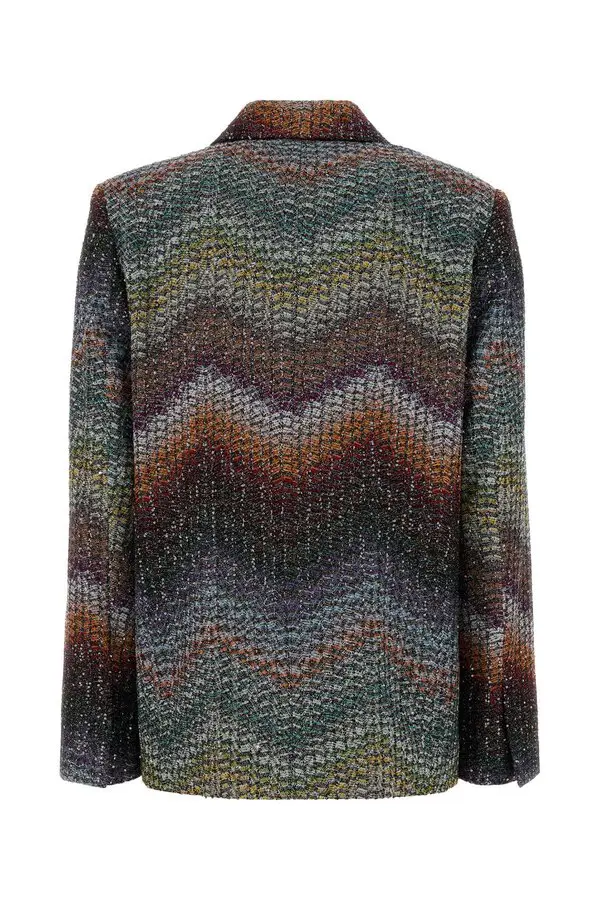 Missoni Embroidered Viscose Blend Blazer