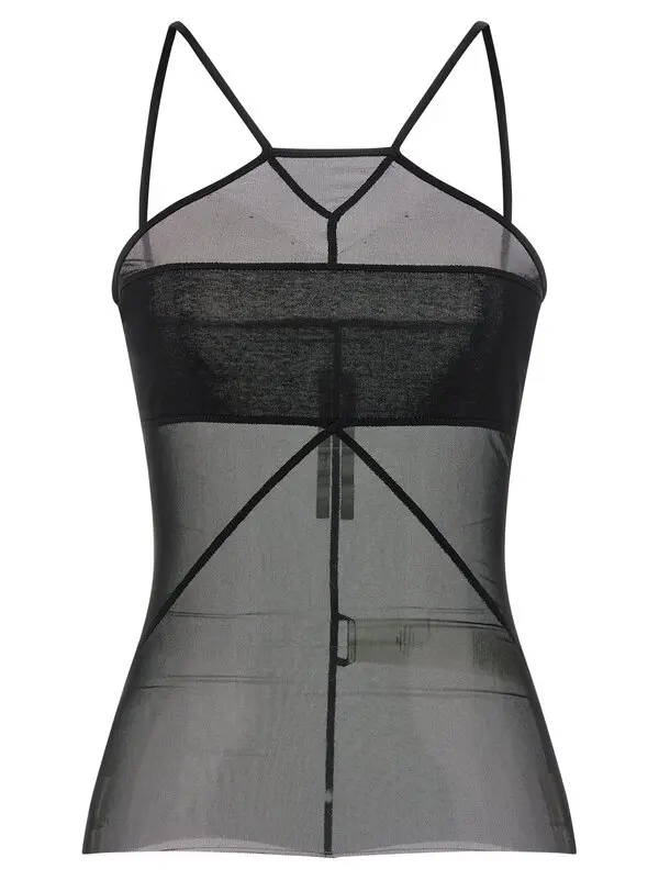 Rick Owens Sl Combo Top - Black