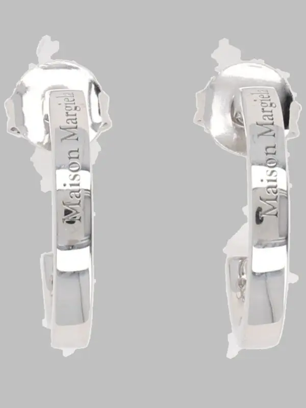 MAISON MARGIELA Glam Slam Baguette - Silver