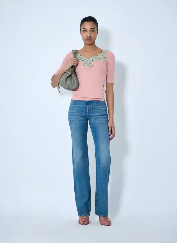 Chloé Straight-leg Denim Jeans - Blue