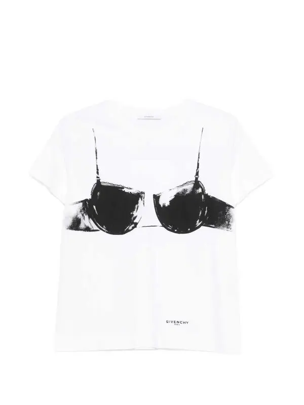 Givenchy Graphic Print T-shirt - White