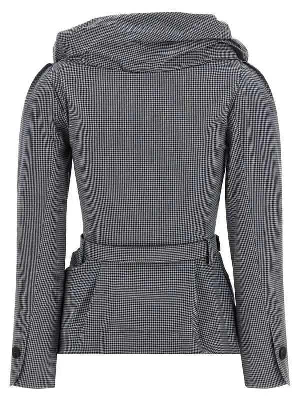 VIVIENNE WESTWOOD Kendall Single-breasted Checked Blazer