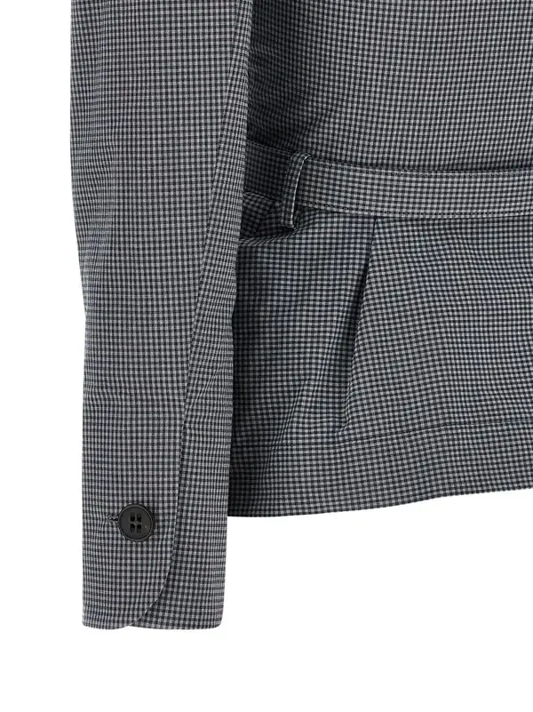 VIVIENNE WESTWOOD Kendall Single-breasted Checked Blazer