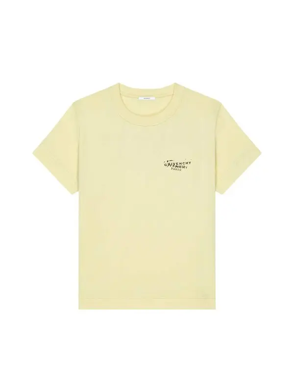 Givenchy Cotton T-shirt With Stamp Print - Multicolor
