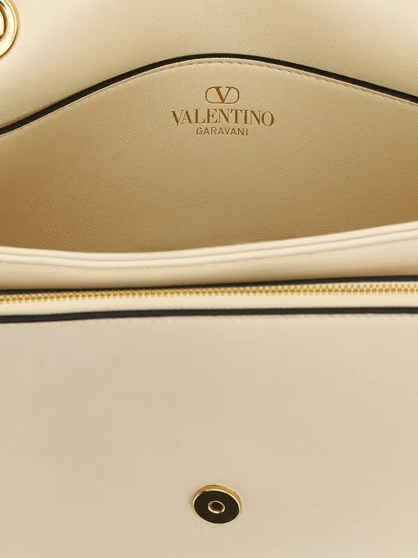 Valentino Garavani Djuna Medium Shoulder Bag - White