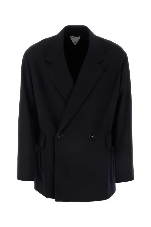 Bottega Veneta Midnight Wool Blazer