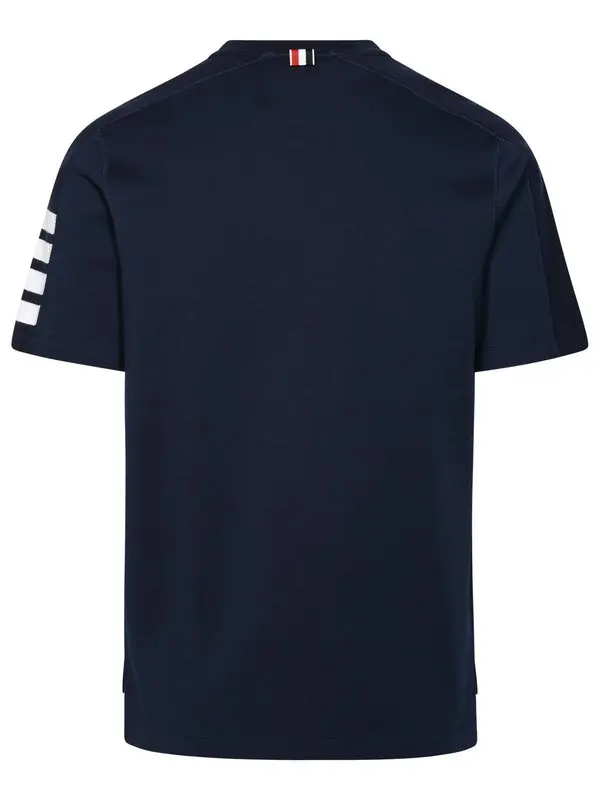 Thom Browne Navy Cotton T-shirt
