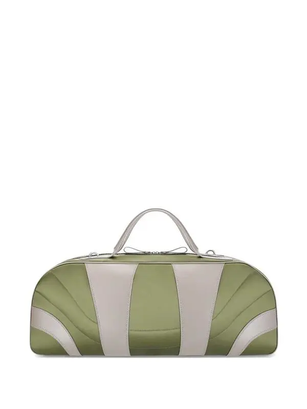 Dries Van Noten Paneled Bag - Green