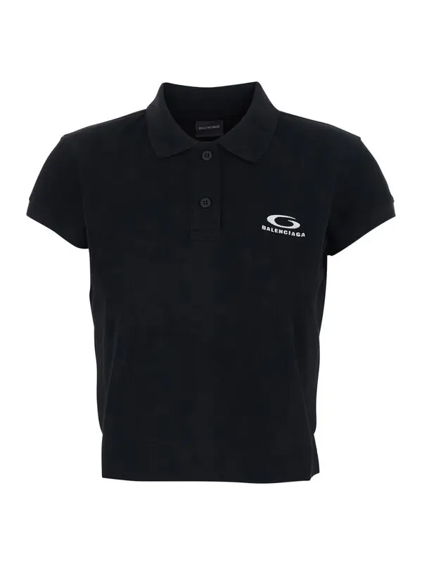 Balenciaga Cotton Logo Polo