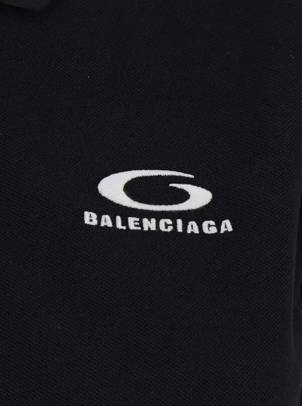Balenciaga Cotton Logo Polo