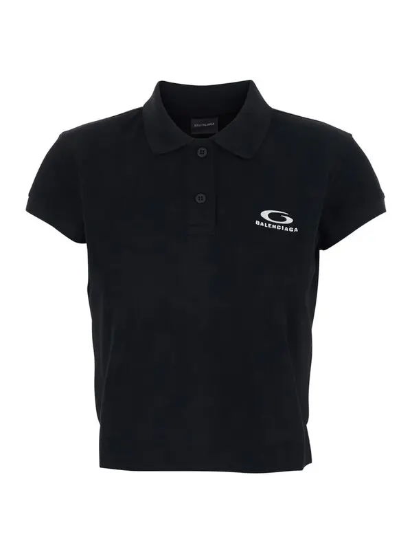 Balenciaga Cotton Logo Polo