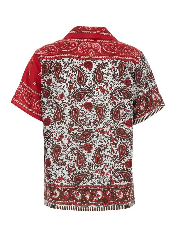 P.a.r.o.s.h Silk Bandana Print Shirt - Multicolor