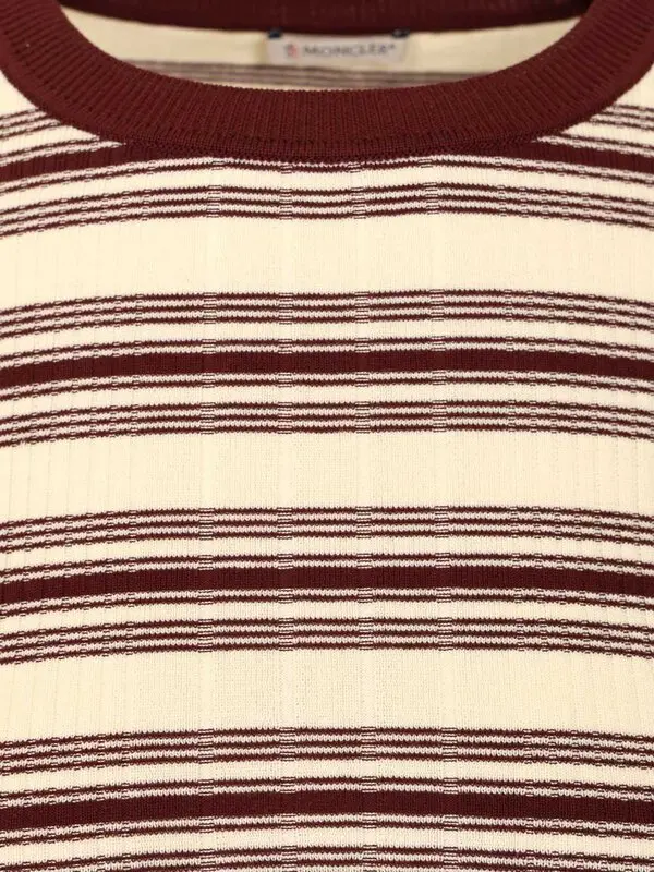 Moncler Striped Knit T-shirt