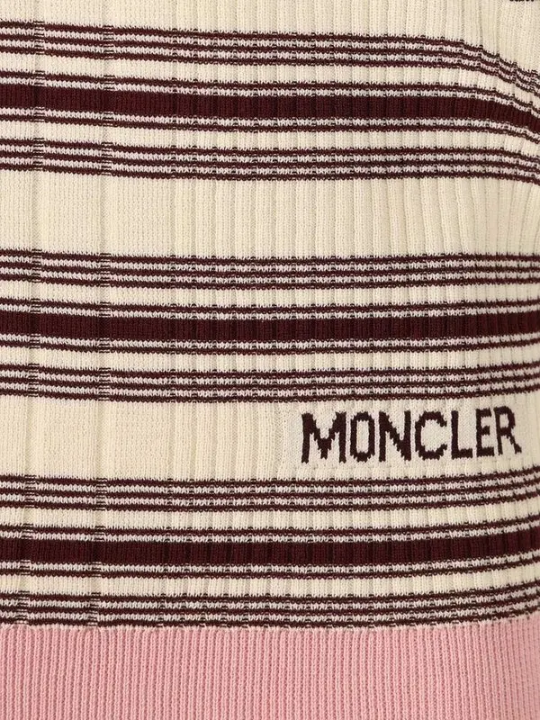 Moncler Striped Knit T-shirt