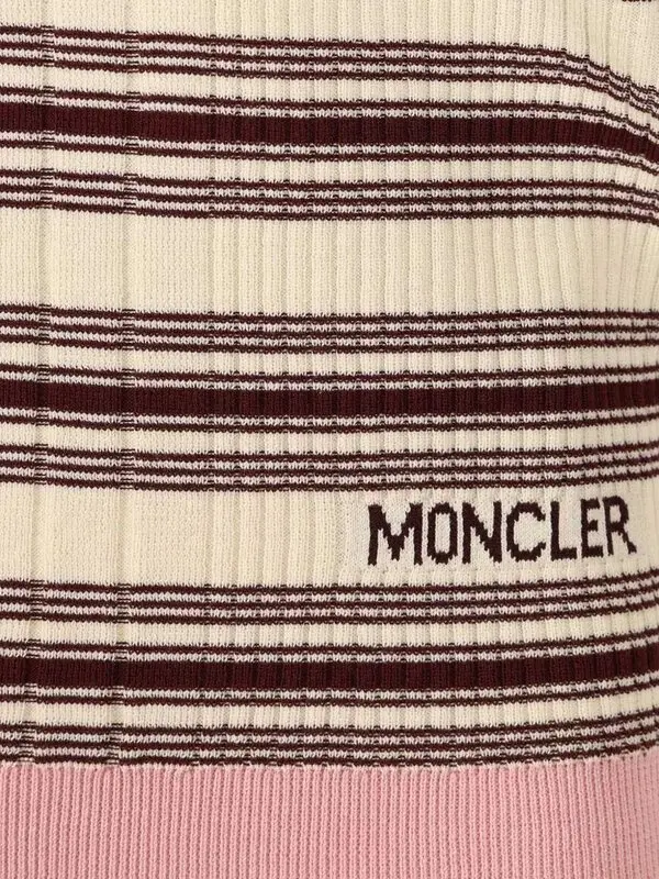 Moncler Striped Knit T-shirt