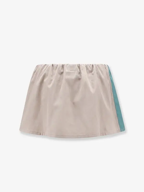 Miu Miu Old Twill Mini Skirt - Multicolor