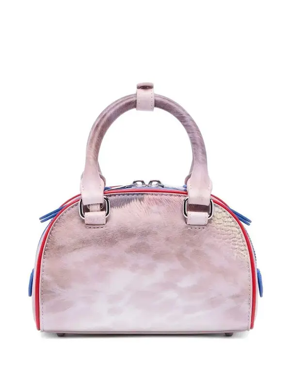 DIESEL® 1dr Dome Embossed Calfskin Tote Bag - Multicolor
