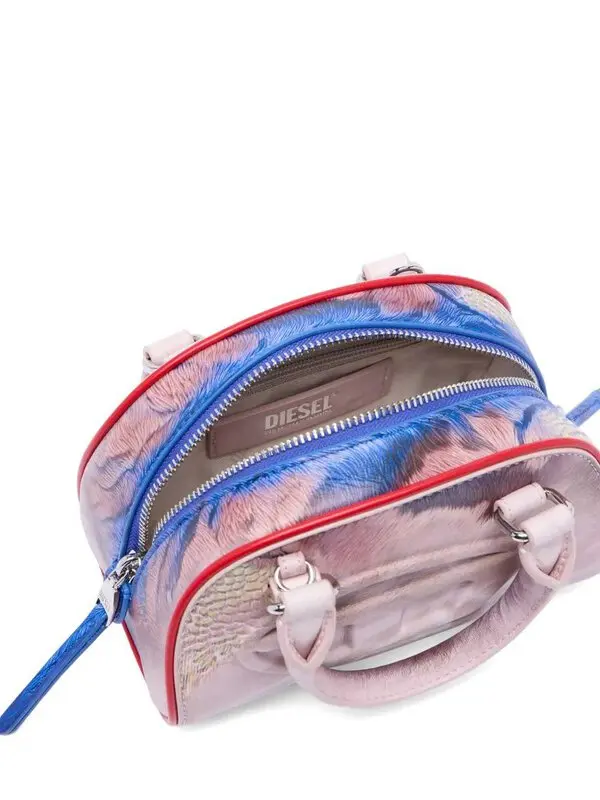DIESEL® 1dr Dome Embossed Calfskin Tote Bag - Multicolor
