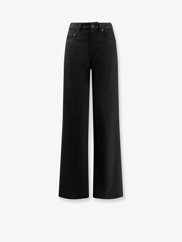 Balenciaga Stretch Wool Trousers - Multicolor