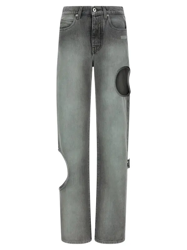 Off-White Spray New Meteor' Jeans - Gray