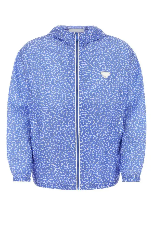 Prada Printed Re-nylon Windbreaker