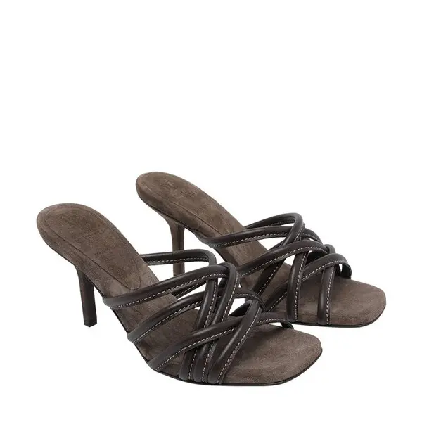 Brunello Cucinelli Stiletto Heel Pump Sandals