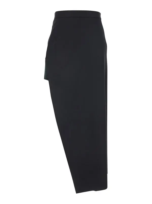 VIVIENNE WESTWOOD Asymmetrical Wool Skirt