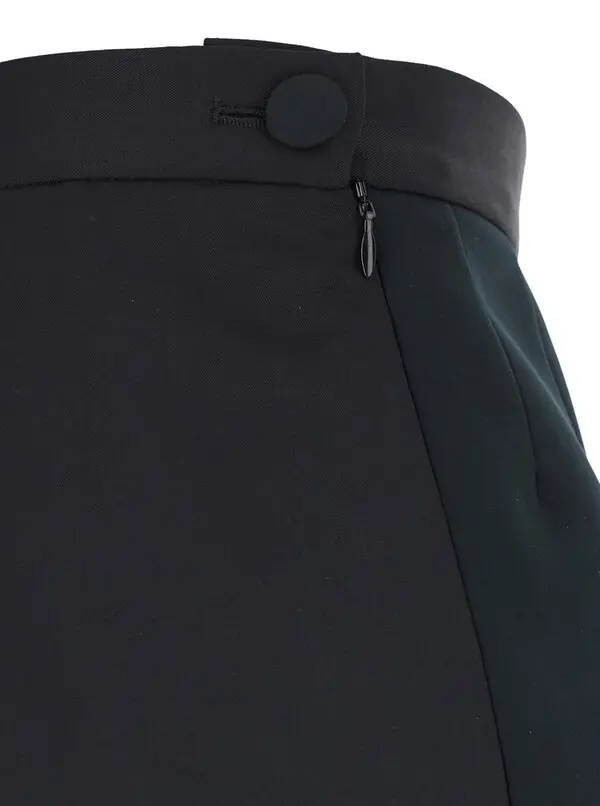 VIVIENNE WESTWOOD Asymmetrical Wool Skirt