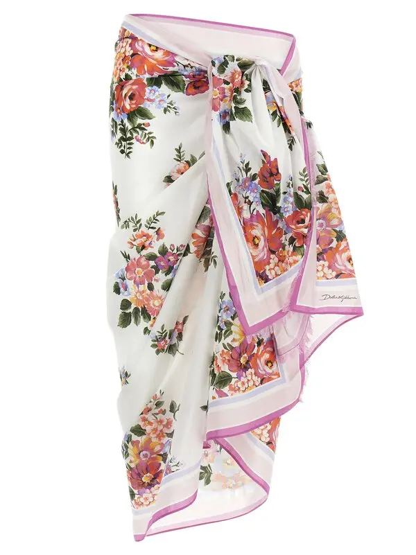 Dolce & Gabbana Bouquet' Sarong Skirt - Multicolor