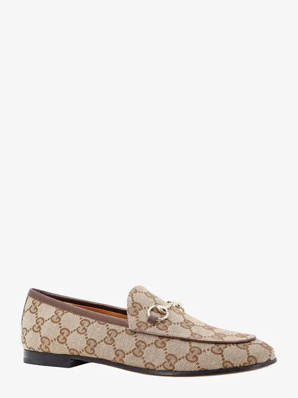 Gucci Gg Fabric Jordaan Loafers - Multicolor