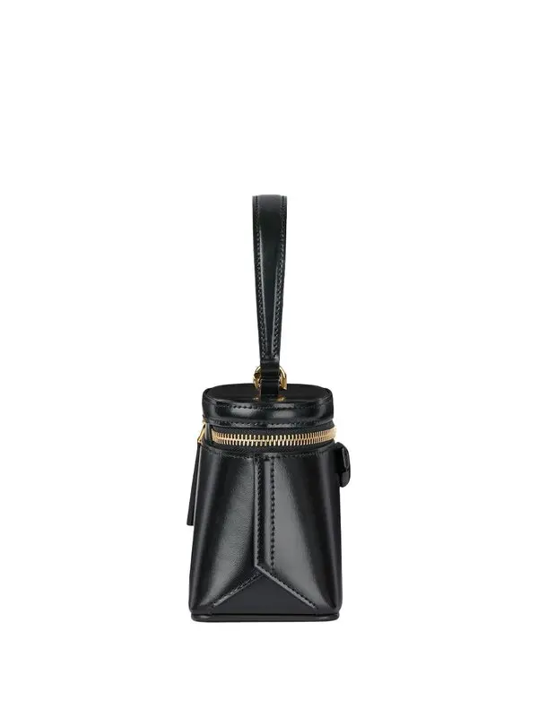 Givenchy Antigona Vanity Case In Box Leather With Chain - Black
