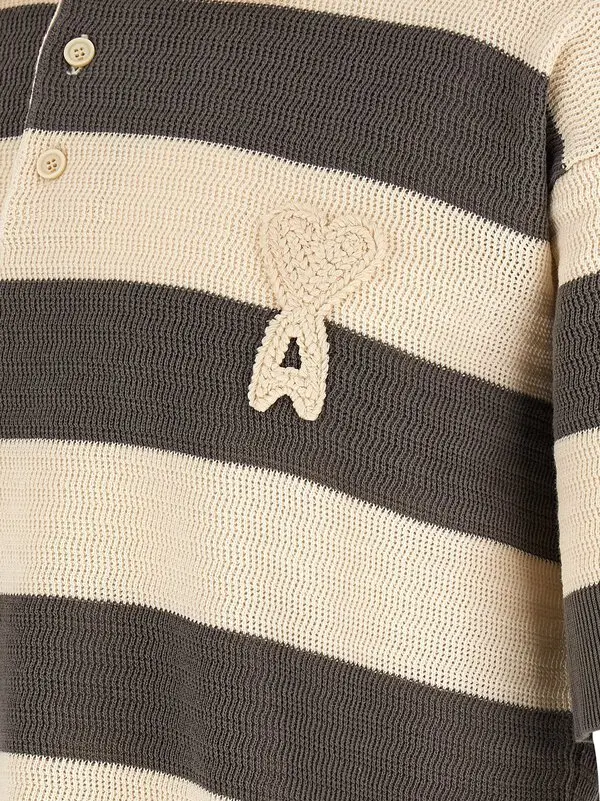 AMI Paris De Coeur' Polo Shirt