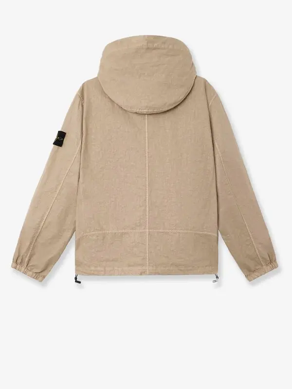 Stone Island Organic-look Nylon Panama-tc Jacket