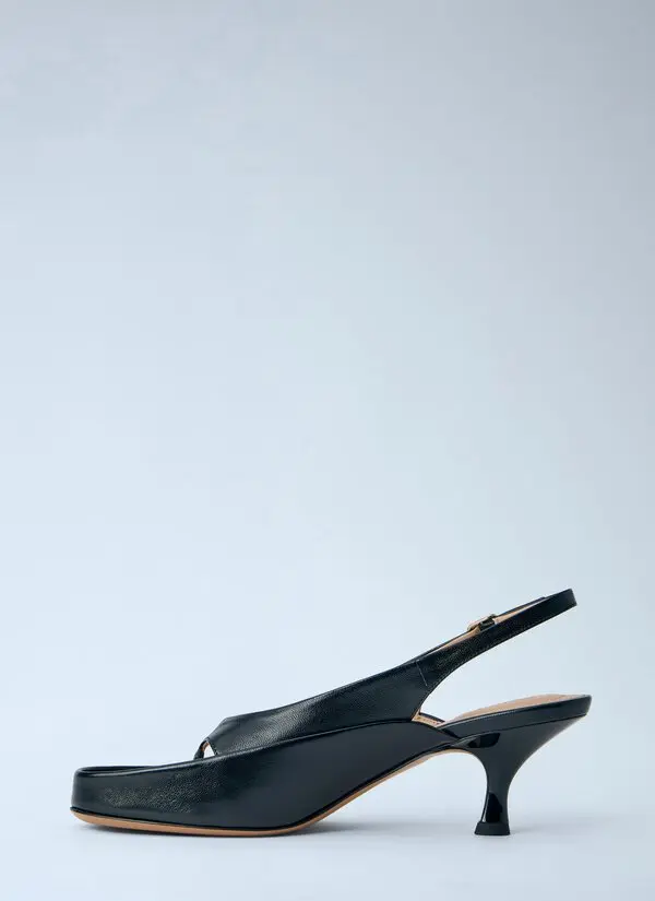 Chloé Junie Heeled Sandals - Black