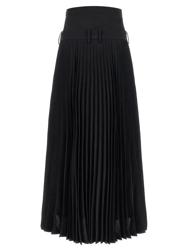 Junya Watanabe Pleated Wool Blend Trousers