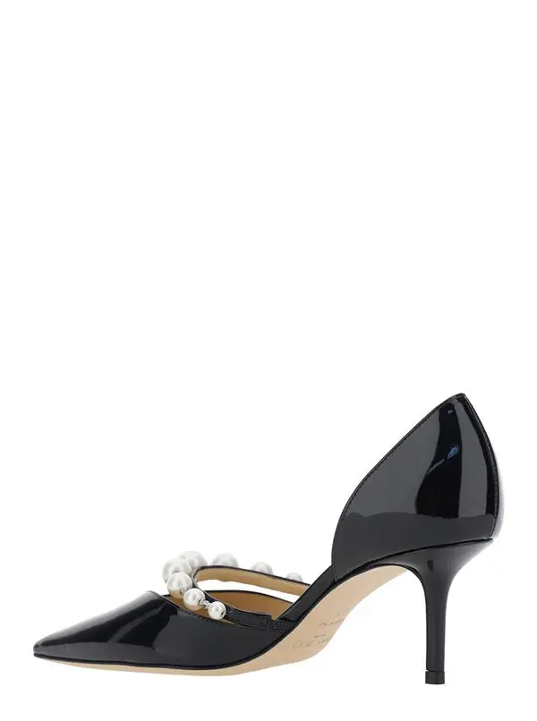 JIMMY CHOO Aurelie Stiletto Heels With Pearl Embellishment - Multicolor