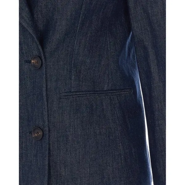 Brunello Cucinelli Denim Double-breasted Jacket