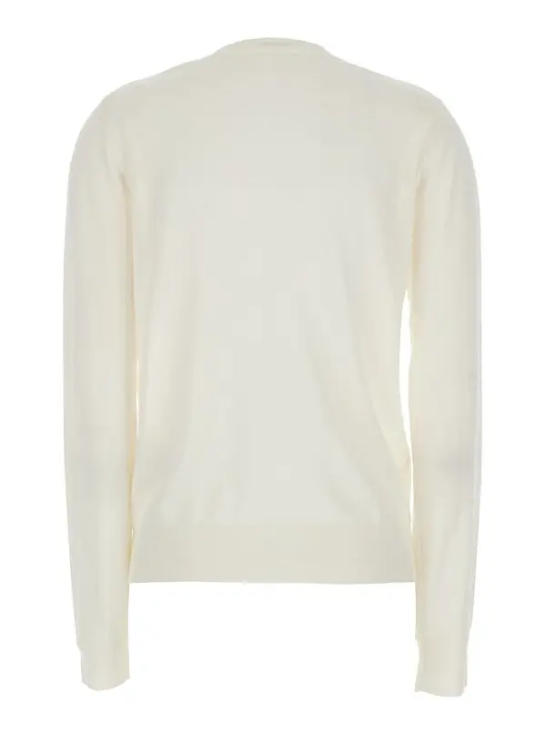 P.a.r.o.s.h Wool And Silk Blend V-neck Sweater - Multicolor