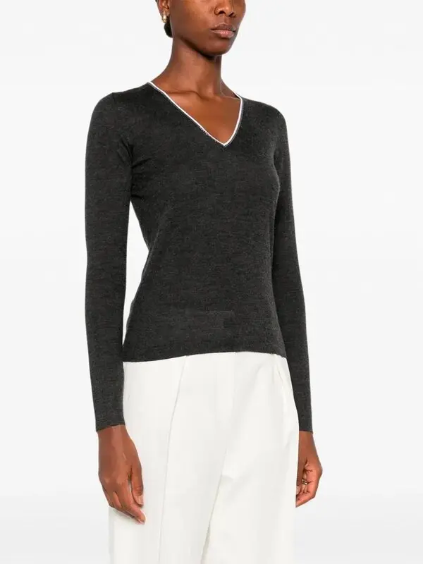 Brunello Cucinelli Sequined Linen, Cashmere And Silk Polo Top - Multicolor