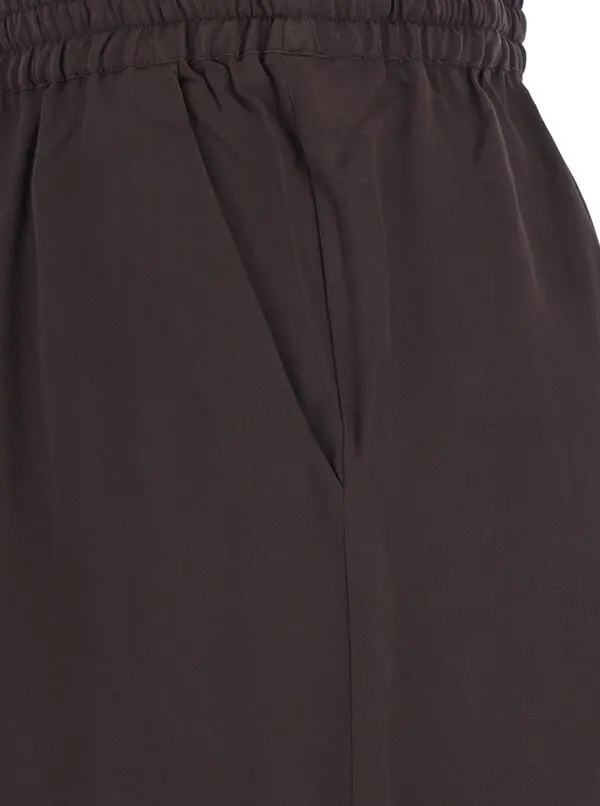P.a.r.o.s.h Silk Drawstring Waist Pants