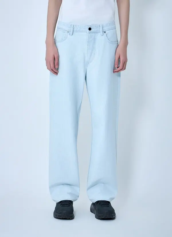 Stone Island Wide-leg Denim Jeans